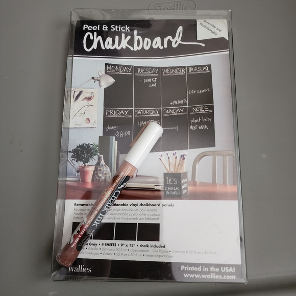 Wall Decor | Chalkboard Vinyl | Poshmark